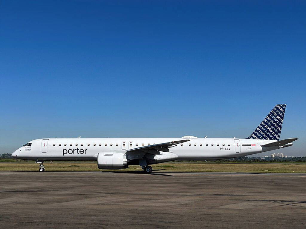Falko's Fifth E195-E2 Delivery to Porter Airlines
